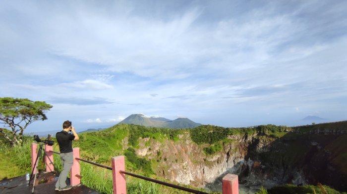 Menikmati Keindahan dari Kentur Mahawu di Kota Tomohon - Tribunmanado.co.id