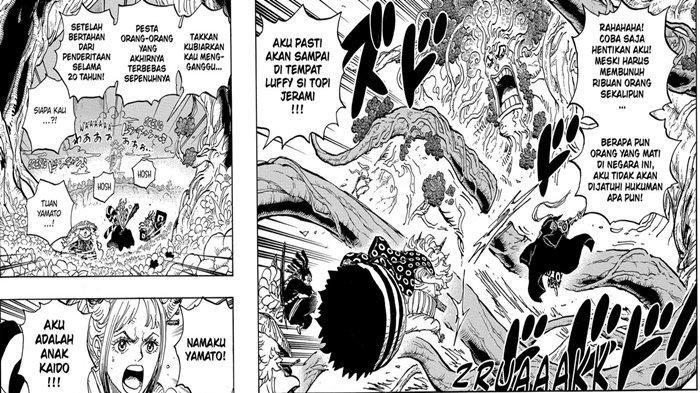 Spoiler One Piece Chapter 1056, Kataruki dan Oven Ingin Menyerang ...
