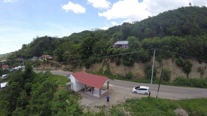 Resting Area Desa Mangkit Kabupaten Mitra Jadi Spot Foto Drone ...
