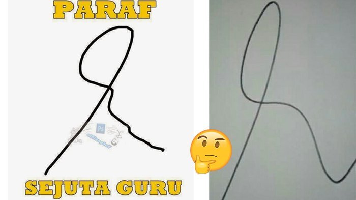 Mungkinkah ini Jawaban dari Rasa Penasaran, Kenapa Paraf Guru ...