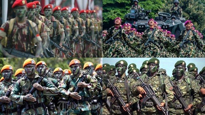 Mengenal Pasukan-pasukan Berkualifikasi Komando di TNI, dari AD, AL ...