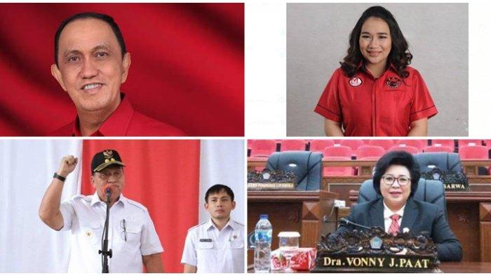 Prediksi Caleg PDIP Dapil Minahasa Tomohon ke DPRD Sulut, Ada Kepala Daerah hingga Politisi ...