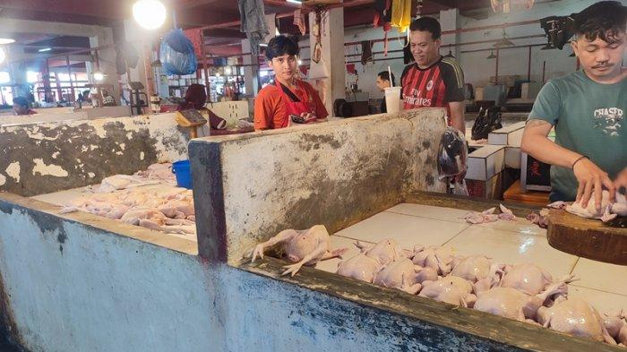 Info Harga Daging Ayam di Pasar Bersehati Manado Sulawesi Utara Kamis ...