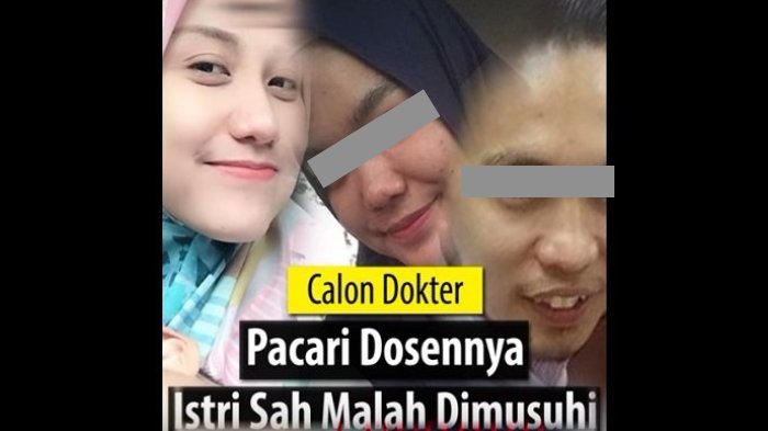 Dokter Koas Pelakor Unggah Foto dengan Suami Orang di Ranjang, Begini Tanggapan Sang Istri ...