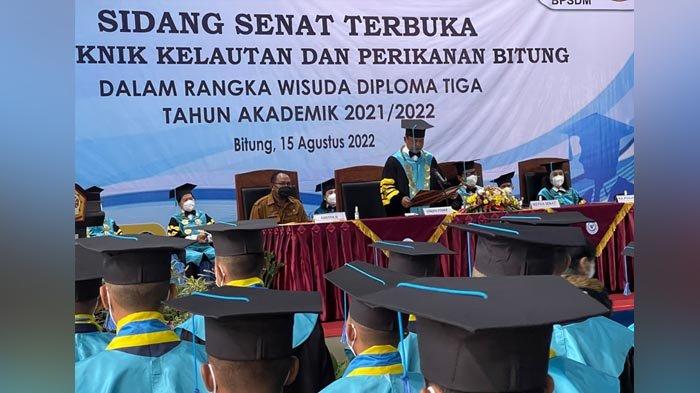 Politeknik KP Bitung Gelar Wisuda 134 Taruna, 4 Orang Terima Adi Widya dan Adi Karya Taruna ...