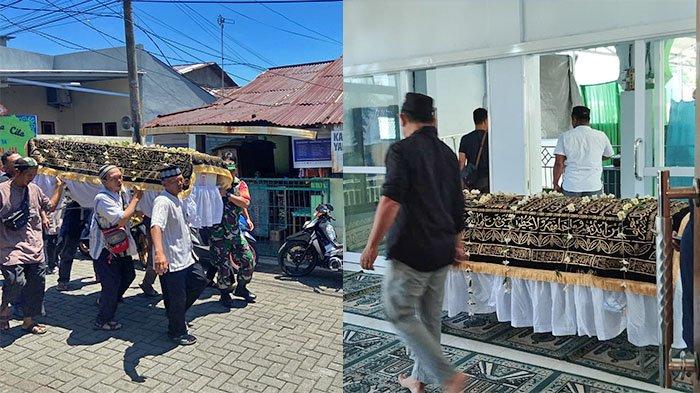 Jenazah Brigadir Ridhal Ali Tomi Disholatkan di Masjid Nurul Iman ...