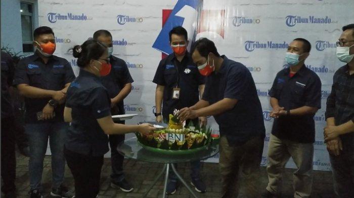 Rayakan HUT Ke-12, Tribun Manado Gelar Acara Sederhana - Tribunmanado.co.id