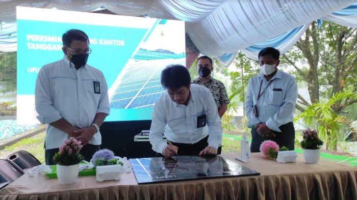 PLN Manfaatkan FABA, Limbah PLTU Amurang sebagai Material Gedung PLTA Tanggari - Tribunmanado.co.id