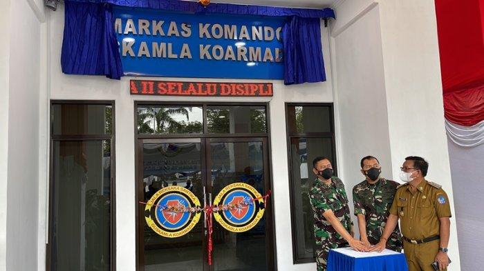 Resmikan Mako Guskamla Koarmada II, Yudo Margono Ingin Bitung Kembali ...