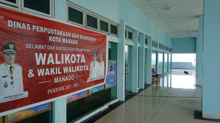 Begini Kondisi Gedung Perpustakaan Kota Manado, Sepi Hingga Tak Terawat ...