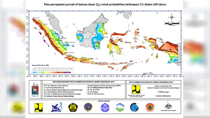 Pusat Studi Gempa Nasional - Menurut Sumber, Ada Sekitar 48 Sesar di ...