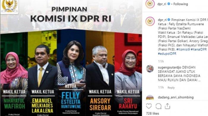 Felly Estelita Runtuwene Terpilih Sebagai Ketua Komisi IX DPR RI Periode 2019/2024 ...