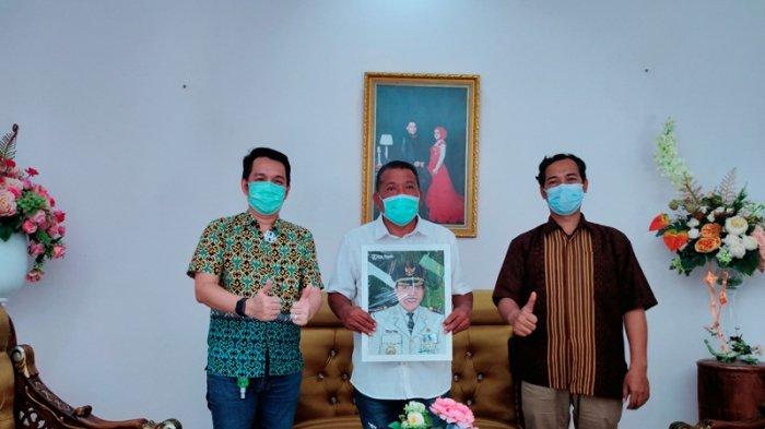 Pimpinan Tribun Manado Silaturahmi Bersama Bupati Bolmu Depri Pontoh ...