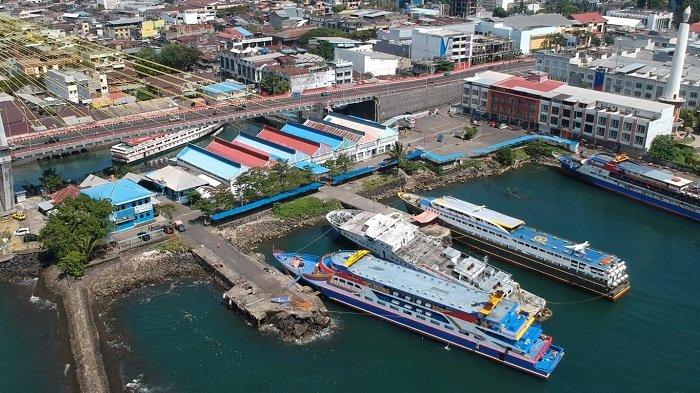 Potret Terbaru Pelabuhan Manado Sulawesi Utara - Tribunmanado.co.id