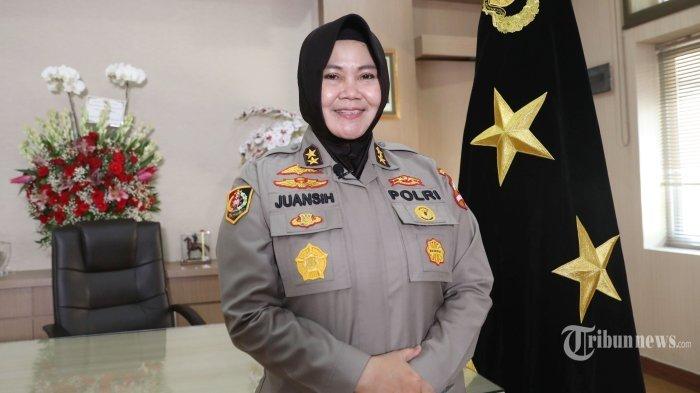 Profil Irjen Juansih, Polwan Jenderal Bintang Dua yang Berprestasi, Pati Polri Bergelar Doktor ...