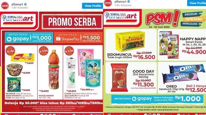 PROMO Indomaret dan Alfamart Selasa 30 Juni 2020, Diskon Kebutuhan ...