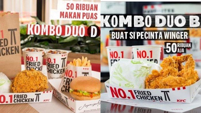Promo KFC Akhir Tahun 2021, Kombo Duo Mulai Harga Rp 50 Ribuan Dapat Krunchy Burger ...