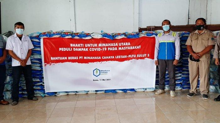 PT Minahasa Cahaya Lestari Serahkan Bantuan 7 Ton Beras, Ringankan Beban Warga di Tengah Pandemi ...