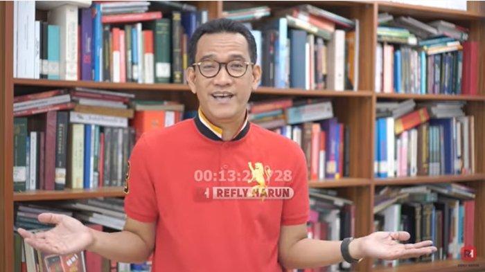Refly Harun Teriak Pemilu Ulang 01 Lawan 03, Sebut 02 Dibuang ke Laut ...
