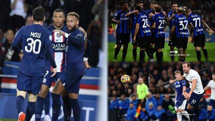 Rekap Bola Tadi Malam: Tottenham dan Inter Milan Menang Tipis, PSG Hancurkan US Pays de Cassel 7 ...
