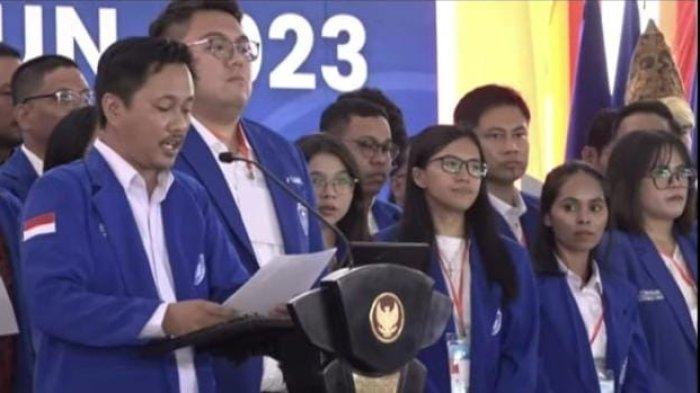 Rio Dondokambey Didaulat Sebagai Bendahara Umum GAMKI Periode 2023-2026 - Tribunmanado.co.id