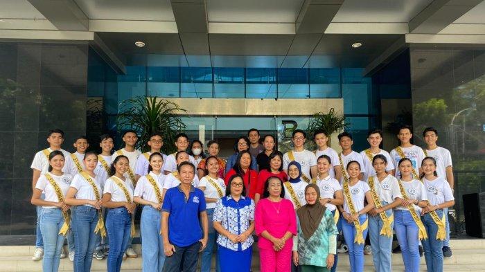 Roadshow Finalis Nyong Noni Unsrat 2022 di 11 Fakultas - Tribunmanado.co.id