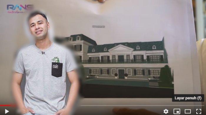 Raffi Ahmad Pajang Desain Rumah Barunya: 'Bismillah Bulan Depan Mulai Dibangun' - Tribunmanado.co.id