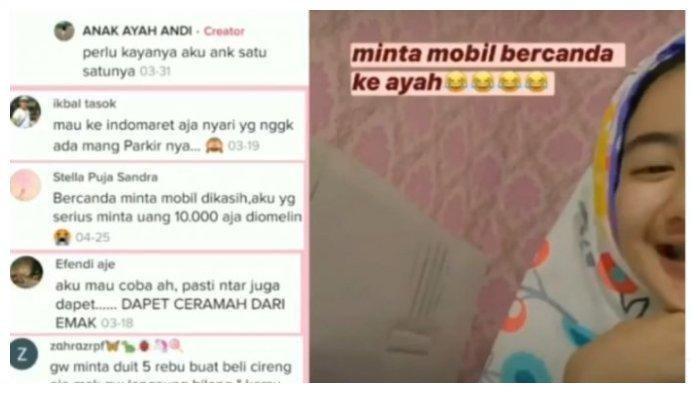 CEWEK SMA Bercanda Minta Dibelikan Mobil, Tak Disangka Apa yang Diberi ...