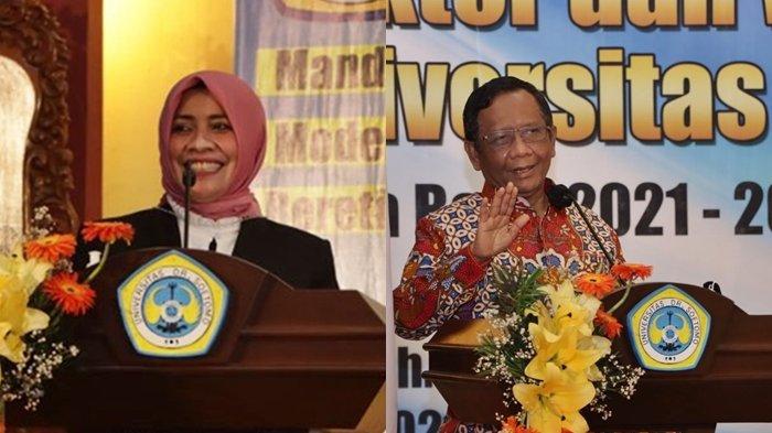 Sosok Siti Marwiyah, Rektor Baru Unitomo, Ternyata Adik Menko Polhukam ...