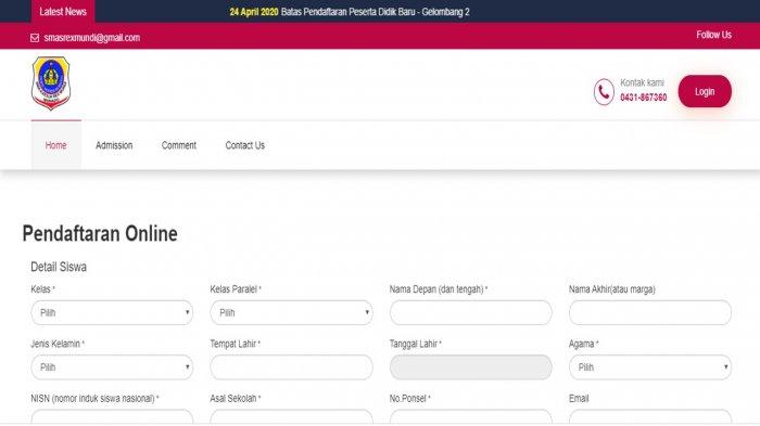 PPDB 2020/2021 Gelombang II SMA Katolik Rex Mundi Manado dibuka secara ...