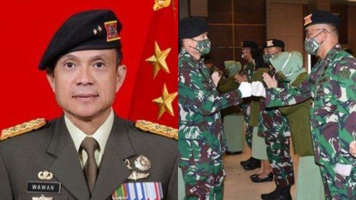 Sosok Mayjen TNI Wawan Ruswandi, Anak Buah Jenderal Andika Perkasa Dilantik Jadi Aspers Kasad ...