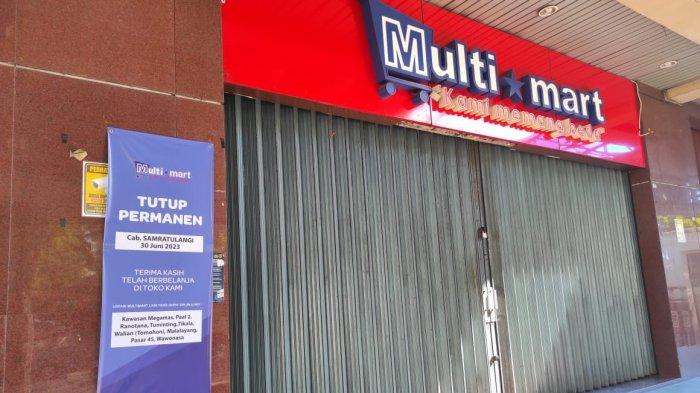 Foto-Foto Multimart Sam Ratulangi Manado yang Tutup Permanen Mulai Hari ini - Tribunmanado.co.id
