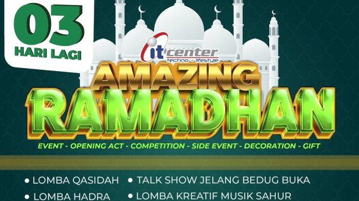 Semarak Event Amazing Ramadan di itCenter Manado - Tribunmanado.co.id