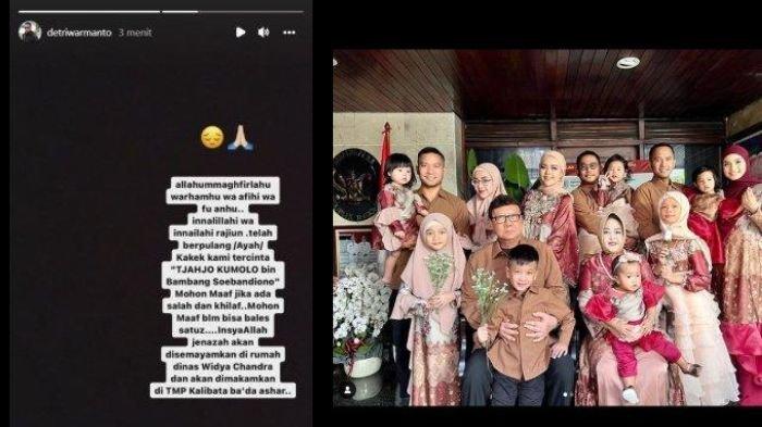 Ungkapan Duka Cita Aktor Detri Warmanto, Atas Meninggalnya Sang Ayah ...
