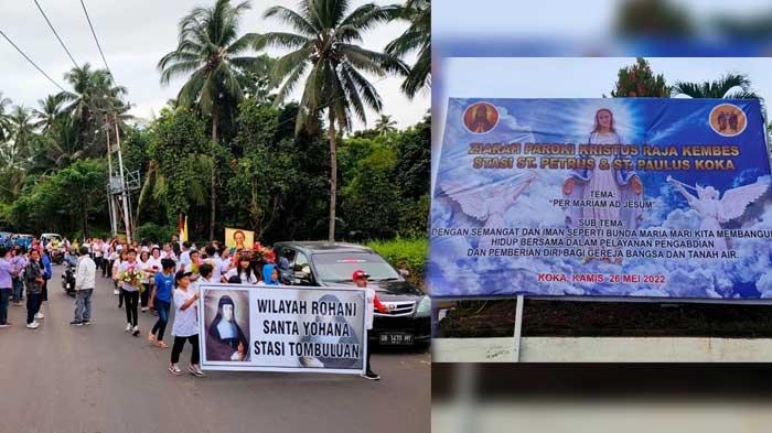 Ziarah Umat Paroki Kristus Raja Kembes, Pererat Persaudaraan, Persatuan ...