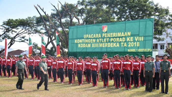 Pangdam Terima Kembali Kontingen Porad Kodam XIII Merdeka ...