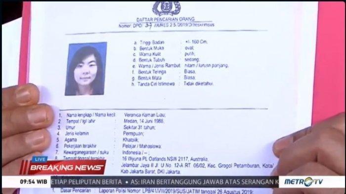 Meski Veronica Koman Masuk DPO, Masih Tetap Sebar Konten Kerusuhan ...