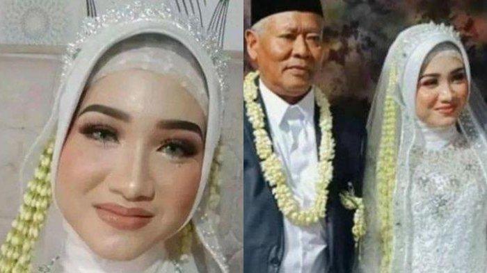 Kakek 61 Tahun Menikahi Gadis Cantik 19 Tahun Viral Maharnya Ratusan
