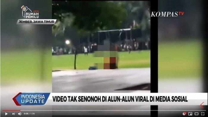 Viral, Sepasang Sejoli ABG Mesum di Ruang Terbuka Alun-alun Jember - Tribunmanado.co.id