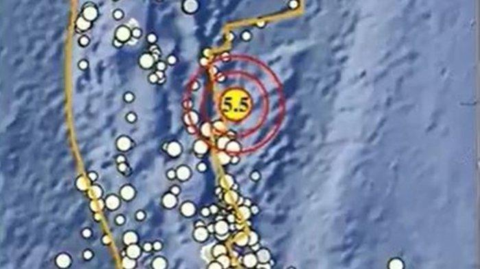 Gempa Bumi Magnitudo 5.5 SR, Rabu 25 Juni 2025, Info BMKG Baru Terjadi di Laut Aceh - Halaman ...