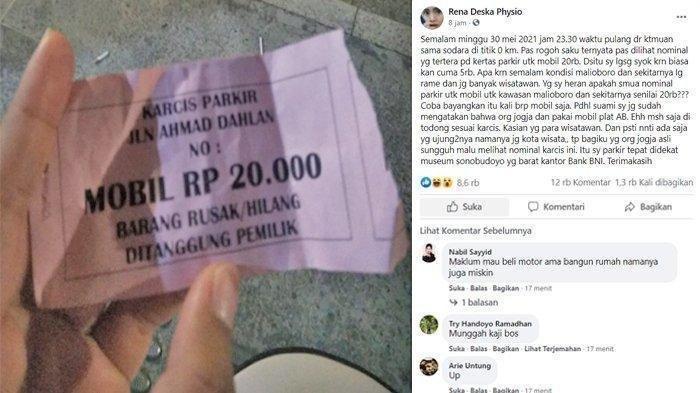 Sebelumnya Viral Harga Nuthuk Pecel Lele, Kini Viral Harga Parkir yang ... Sebelumnya Viral Harga Nuthuk Pecel Lele, Kini Viral Harga Parkir yang ...