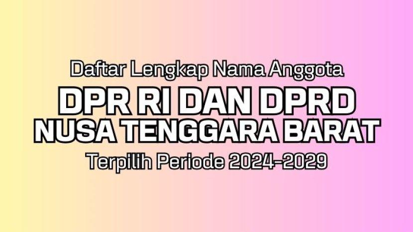 Daftar Nama Anggota DPR RI dan DPRD Papua Barat Terpilih Periode 2024-2029 - Halaman all ...