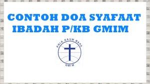 Contoh Doa Kristen - Doa Syafaat dalam Ibadah Pemuda dan Remaja ...