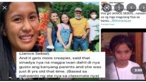 Sosok Janice Sebial, Anak Angkat yang Bunuh Keluarga Maguad, Cemburu ...