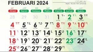 Kalender Jawa Senin 5 Februari 2024, Tanggalan Jawa Senin Pahing ...