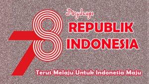 30 Gambar Poster Ucapan Selamat HUT ke-78 RI Dirgahayu Republik Indonesia, Cocok Dibagikan ke ...