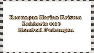 Contoh Renungan untuk Ibadah Wanita Kaum Ibu Kristen - Tribunmanado.co.id
