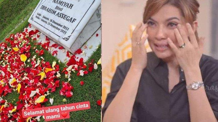 Najwa Shihab Terdiam di Depan Pusara Anak Perempuannya yang Meninggal, Baru Sehari Dilahirkan ...
