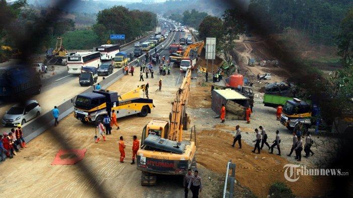 9 Fakta Kecelakaan Beruntun di Tol Purbaleunyi, Kronologi Kejadian dari Saksi Hingga Mobil ...