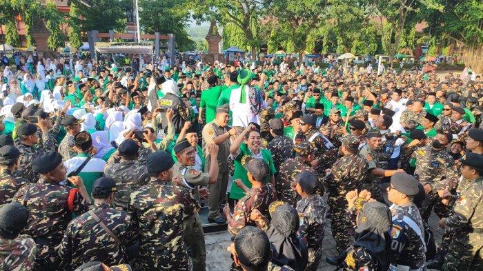 Apel 10 Ribu Ansor dan Banser di Kabupaten Trenggalek, Kader Diminta 1 ...